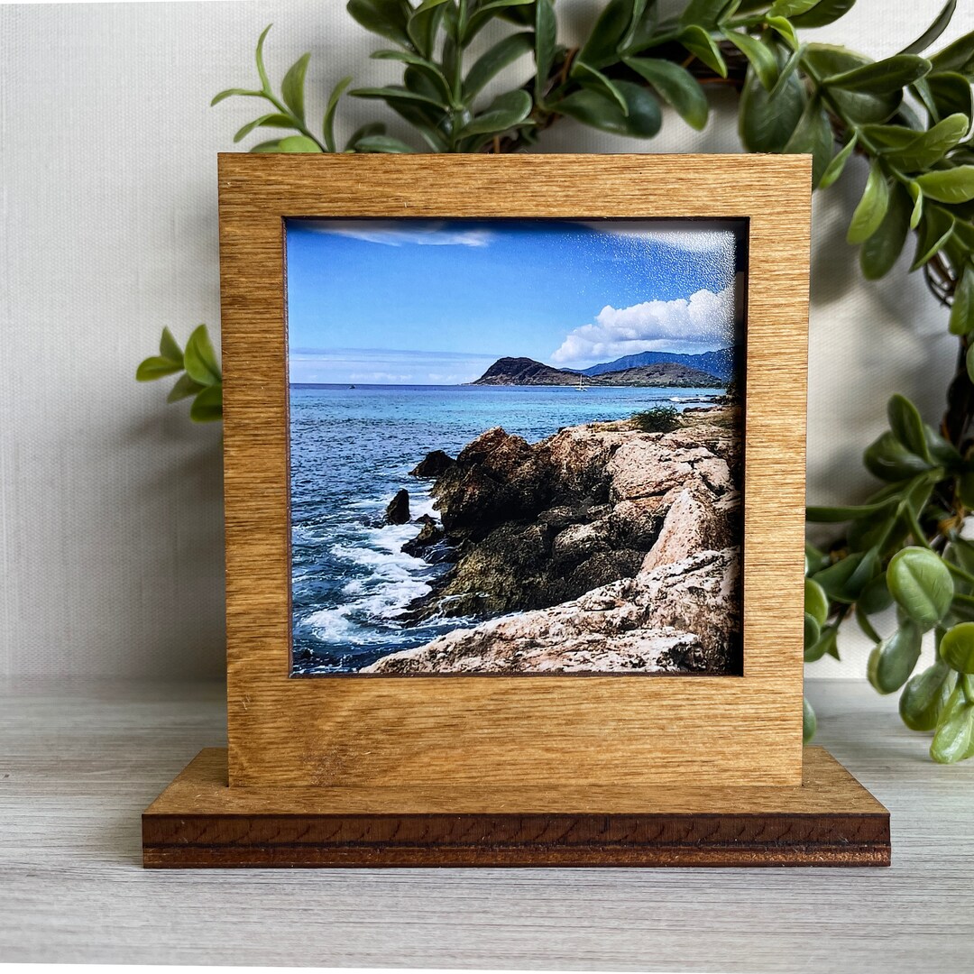 3x3 Frame + Stand, Fits Photos 3" Square - Etsy