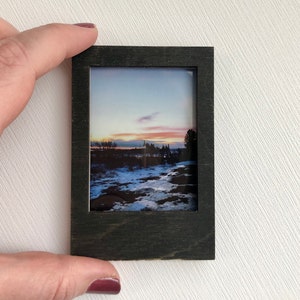 Set of 5 Mini Wooden Frames - Etsy