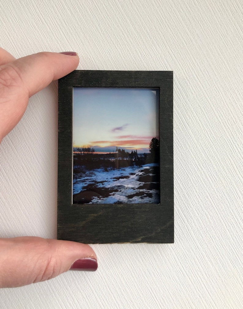 Set of 5 Mini Wooden Frames - Etsy