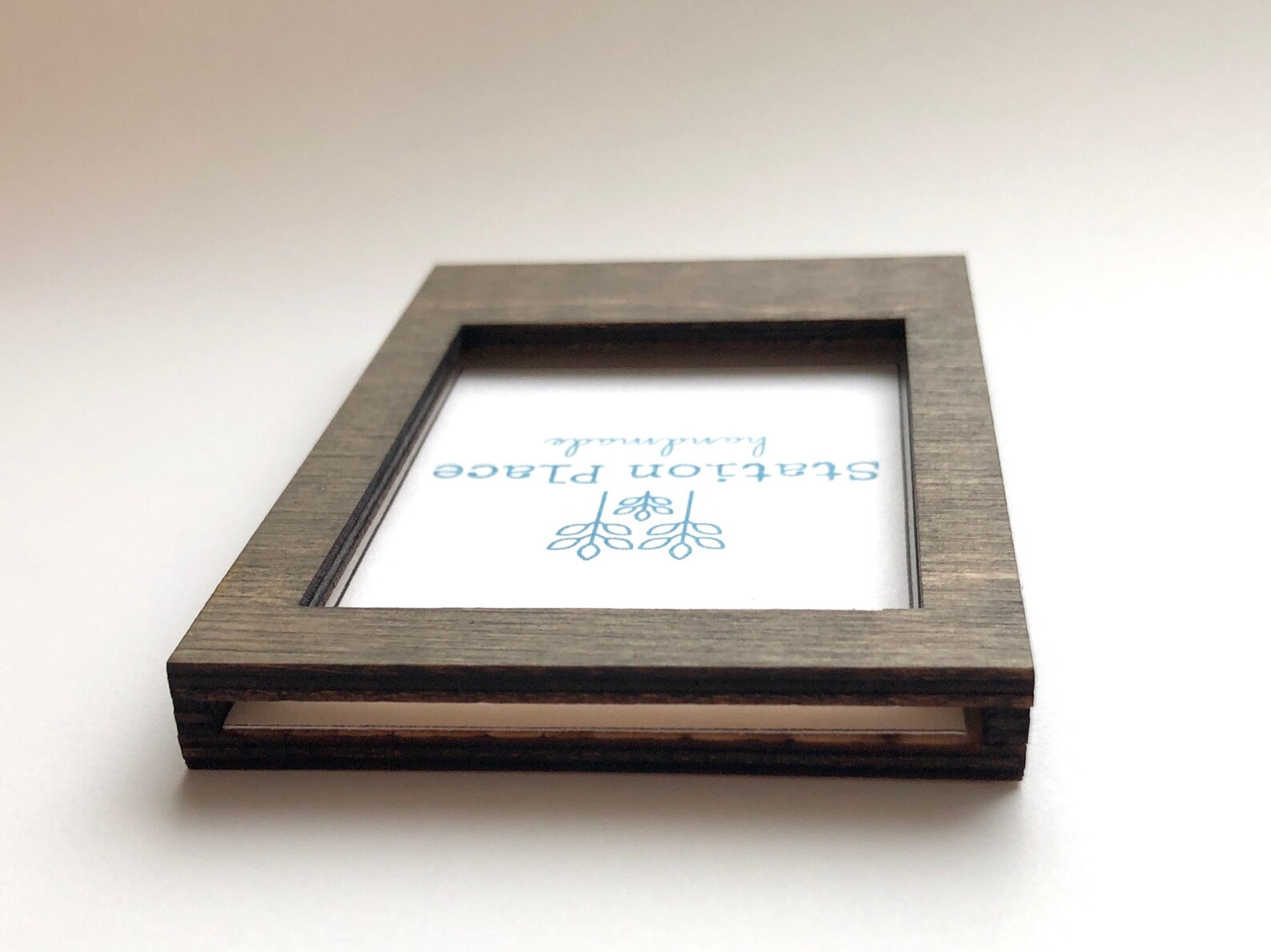 Set of 5 Mini Wooden Frames - Etsy