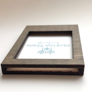 Set of 5 Mini Wooden Frames - Etsy