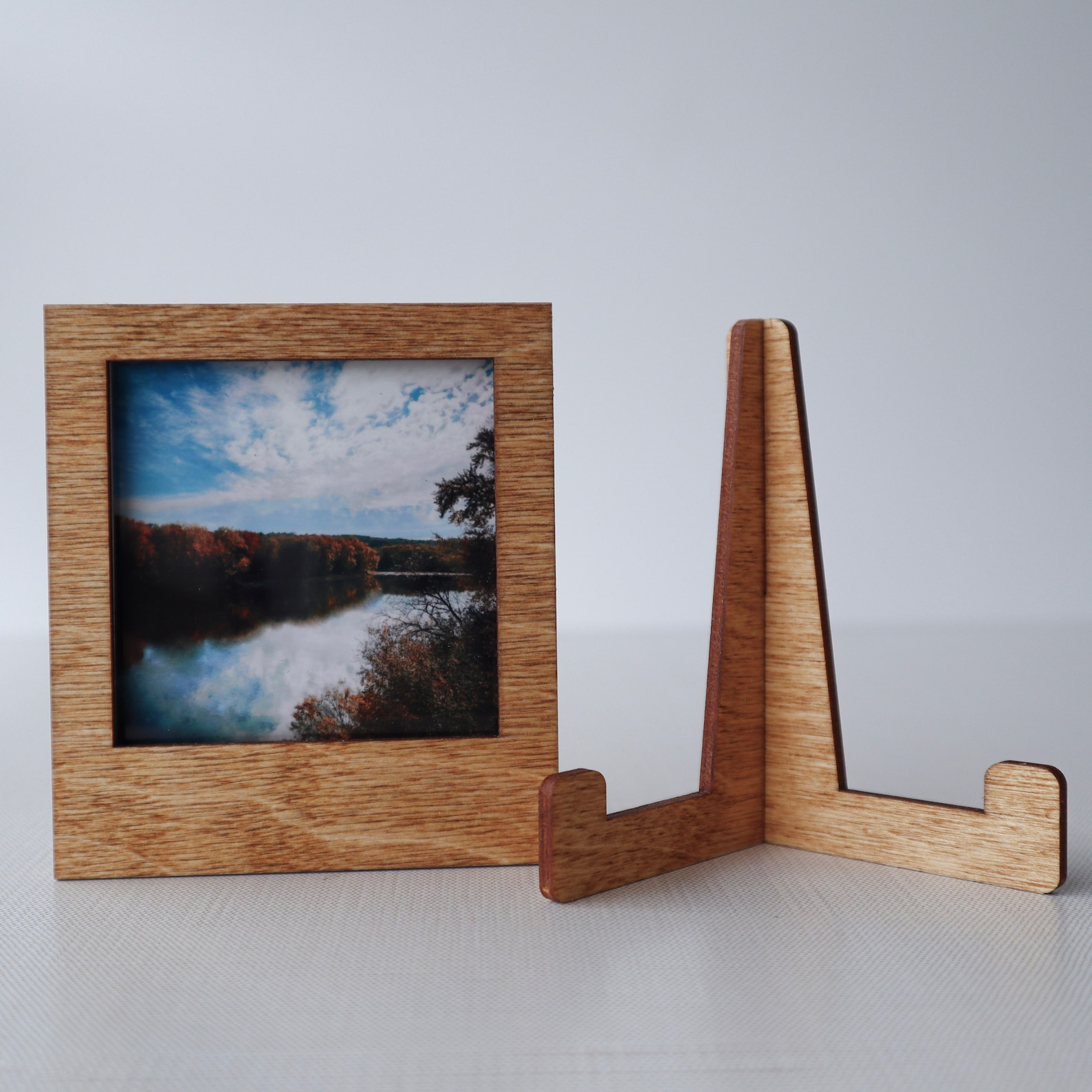 Square Frame + Easel - Etsy