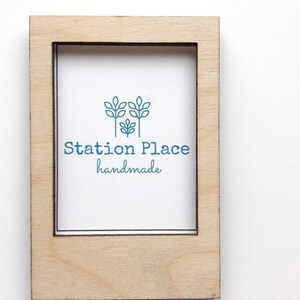 Set of 5 Mini Wooden Frames - Etsy