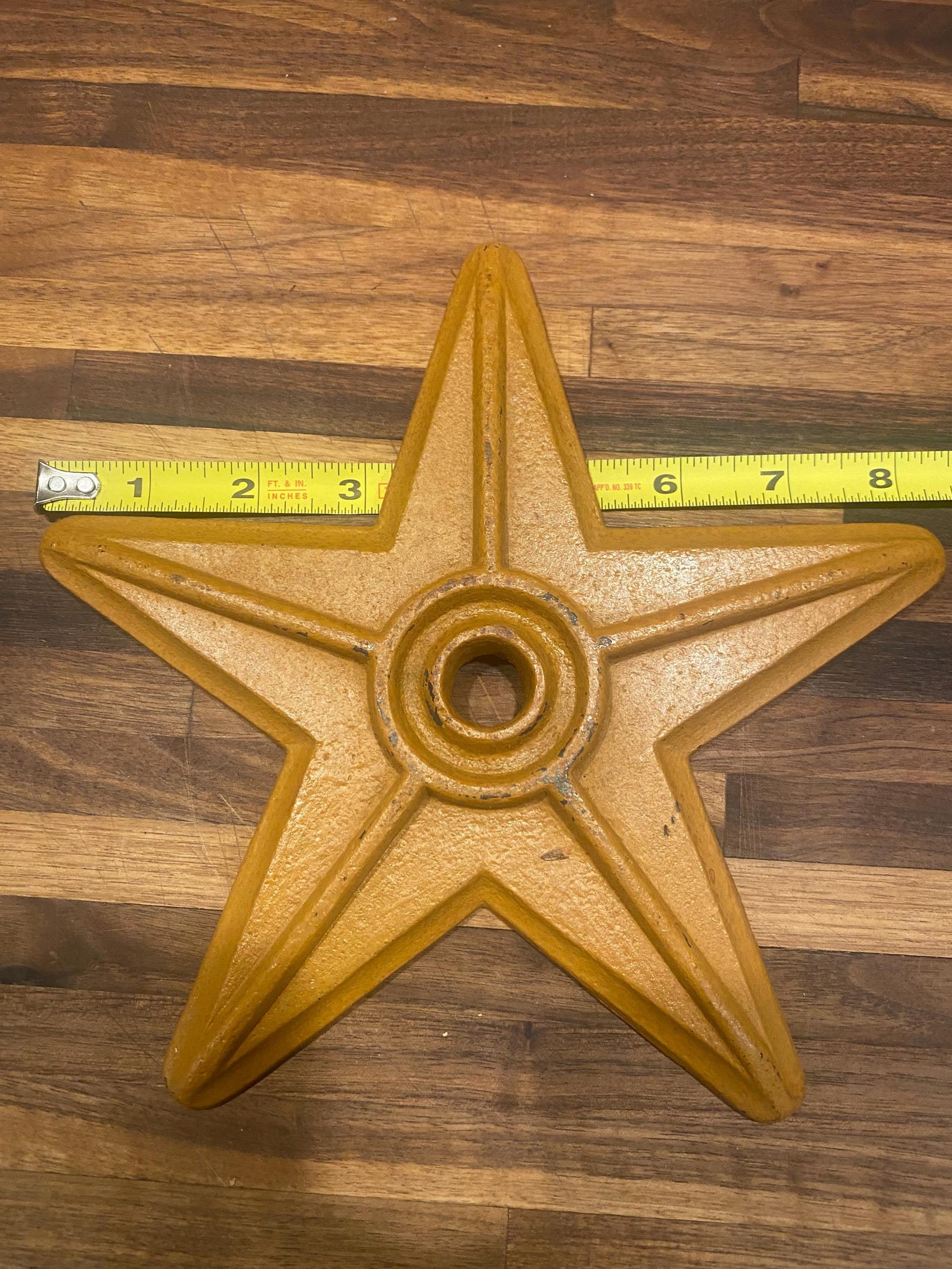 Antique Cast Iron Barn Star, Texas Star, Brick Structural Retaining ...