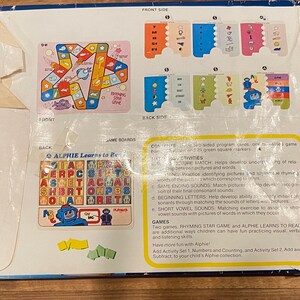 Vintage, Playskool alphie 1978 Electronic Robot for Early Learning ...