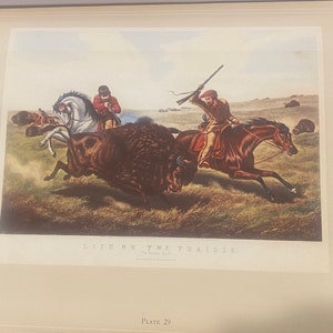 1942 1st Ed. Currier & Ives Hardcover Book / Printmakers to the ...