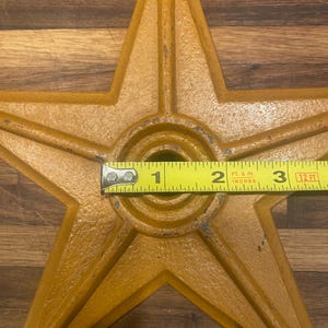 Antique Cast Iron Barn Star, Texas Star, Brick Structural Retaining ...