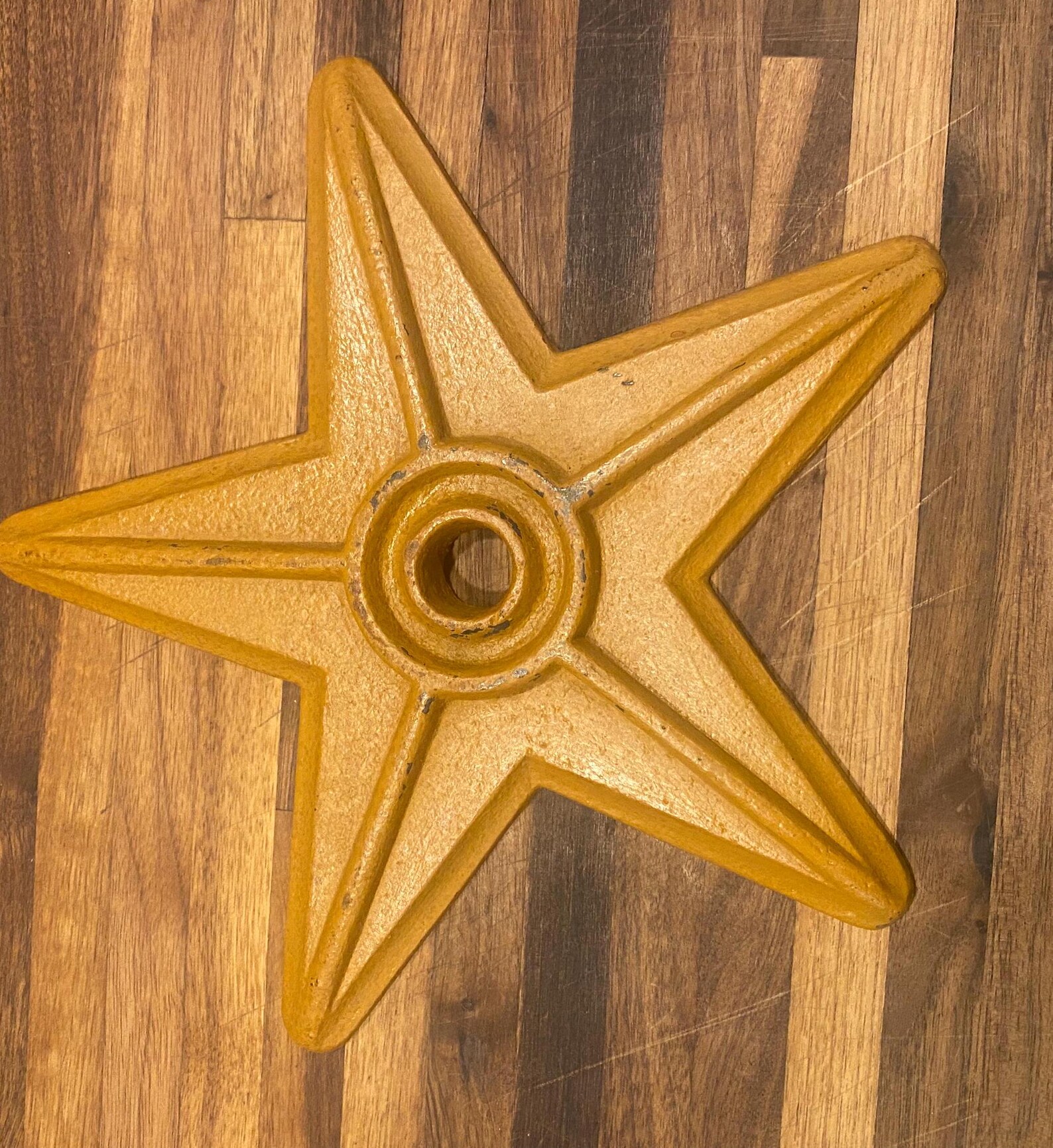 Antique Cast Iron Barn Star, Texas Star, Brick Structural Retaining ...