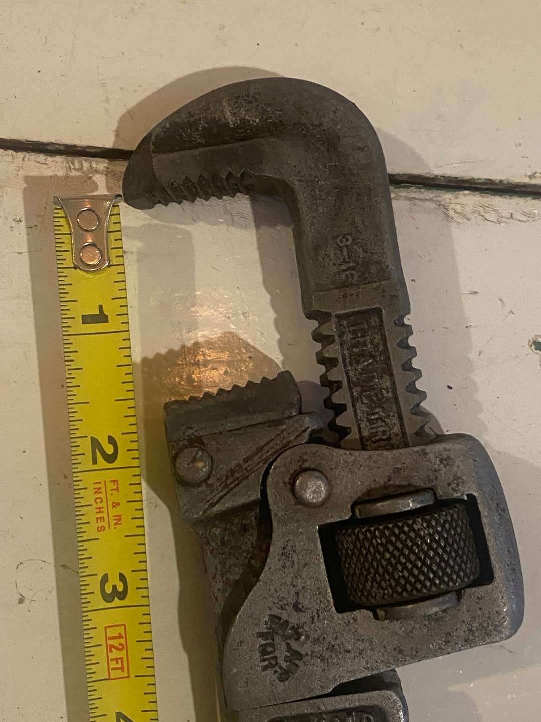 Vintage Trimo 10 Pipe Wrench Roxbury Mass PAT 1889 - Etsy