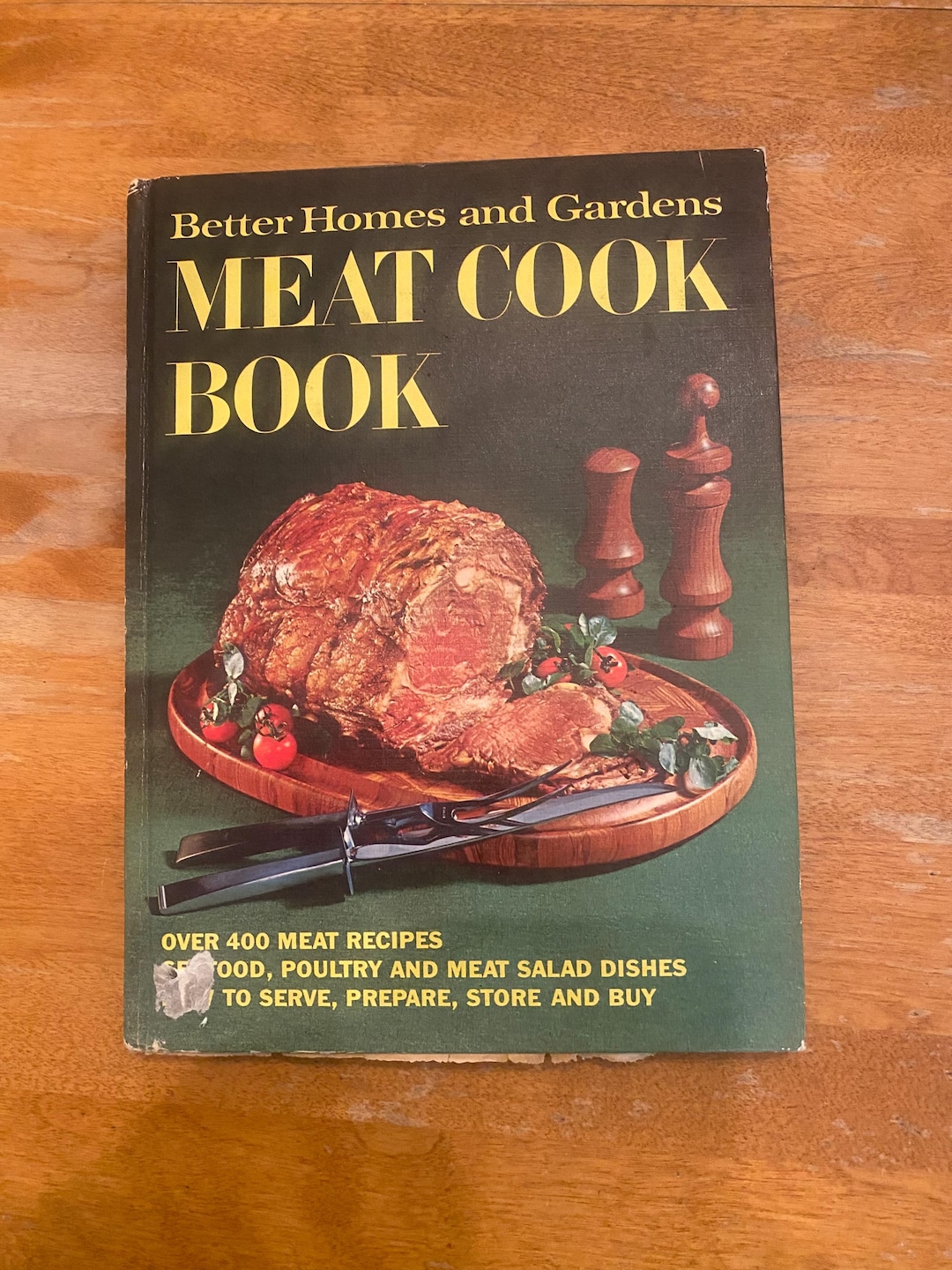 Retro, 1969 Better Homes & Gardens, "meat Cook Book" Vintage Cookbook ...