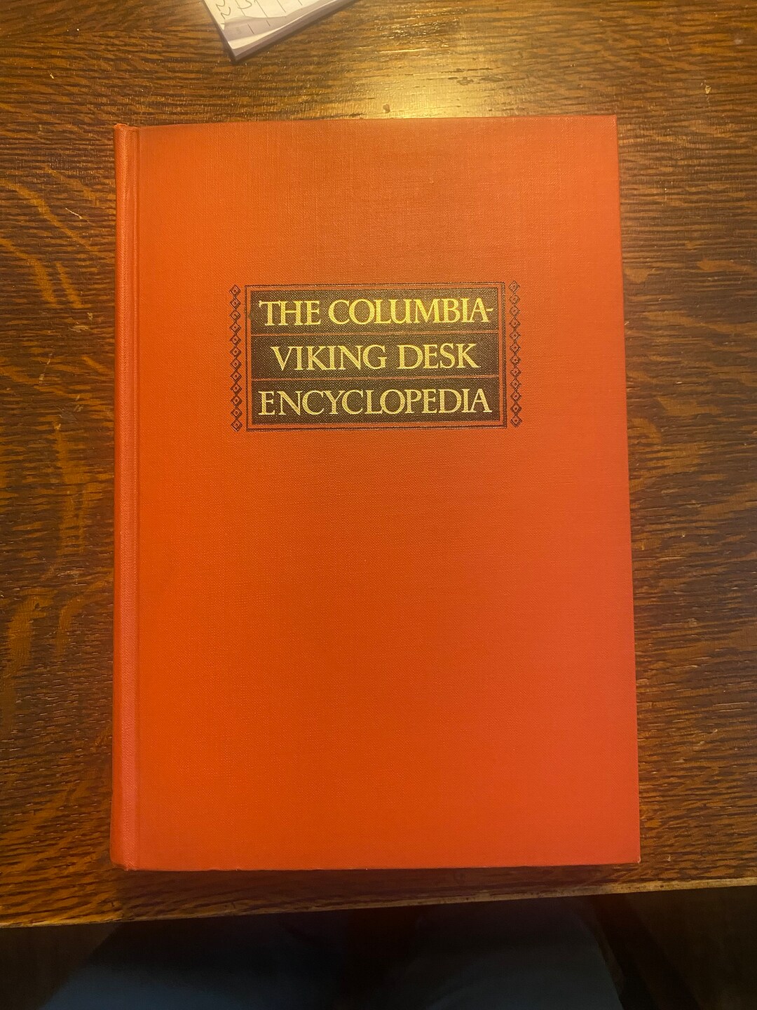 Vintage 1953 "the Columbia Viking Desk Encyclopedia" Viking Press A-Z ...