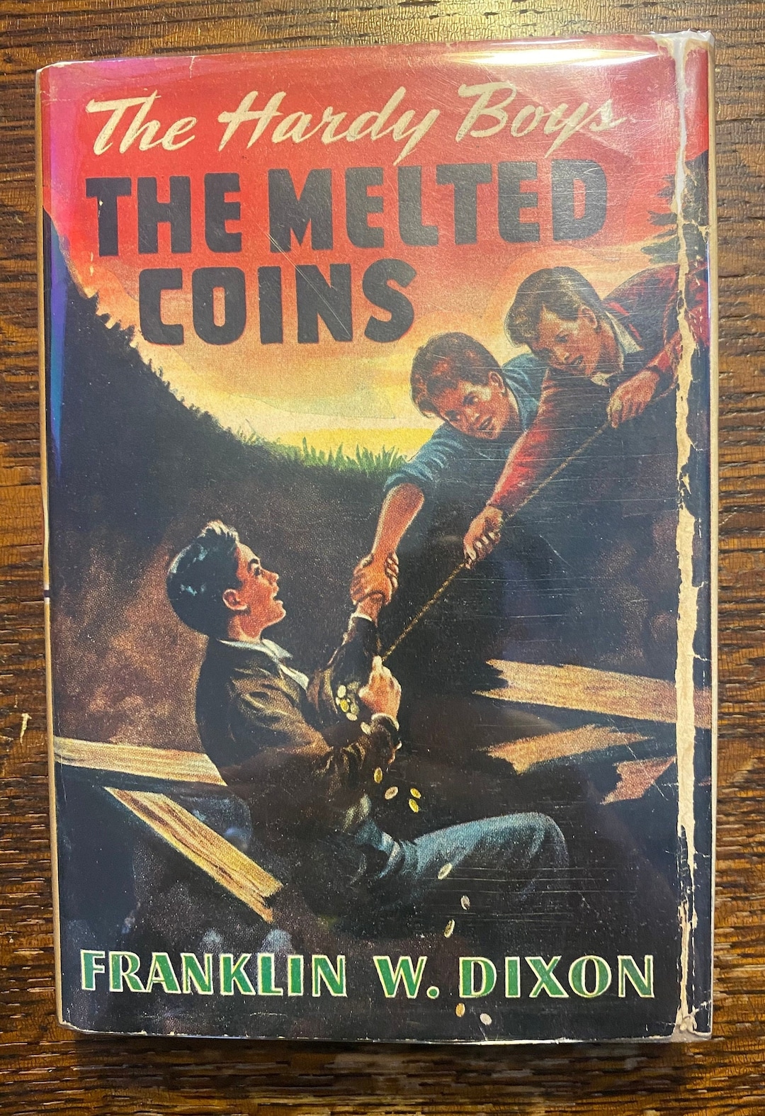 The Hardy Boys, 23, the Melted Coins, Franklin W. Dixon, 1944, Grosset ...