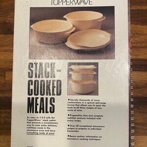 Tupperwave Stack-cooked Meals, Tupperwave Stack Cooker, 1990, Better ...
