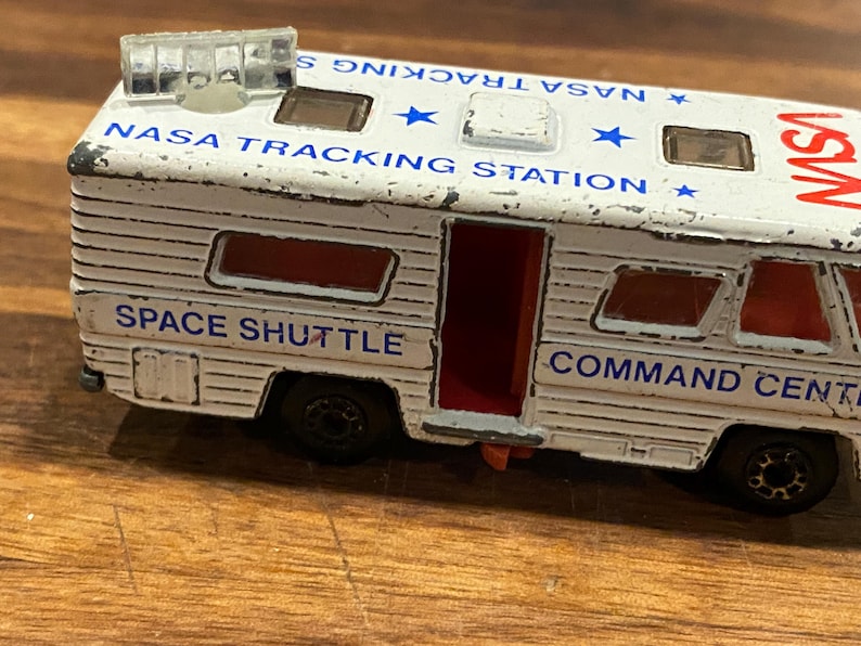 Vintage Matchbox Lesney Superfast "nasa Tracking Vehicle" 1980. as Seen in Photos. Space Shuttle ...