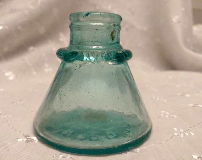 Carter's Ink Well Bottle 1800s Green Cone - Etsy