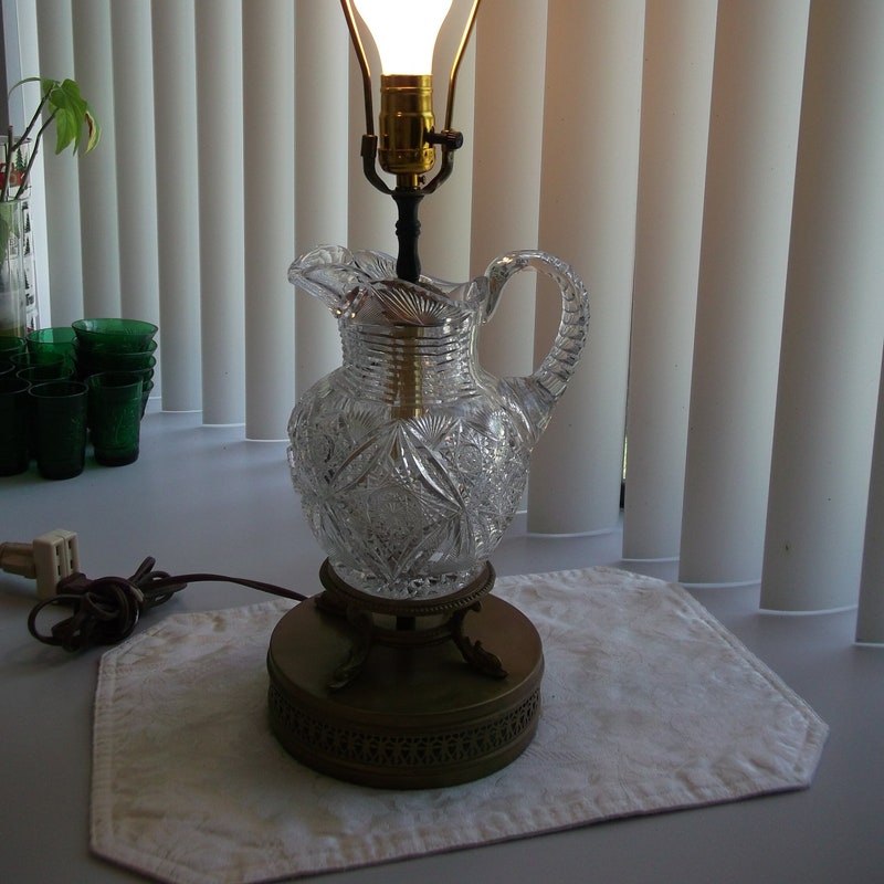 Pitcher Lamp - Etsy