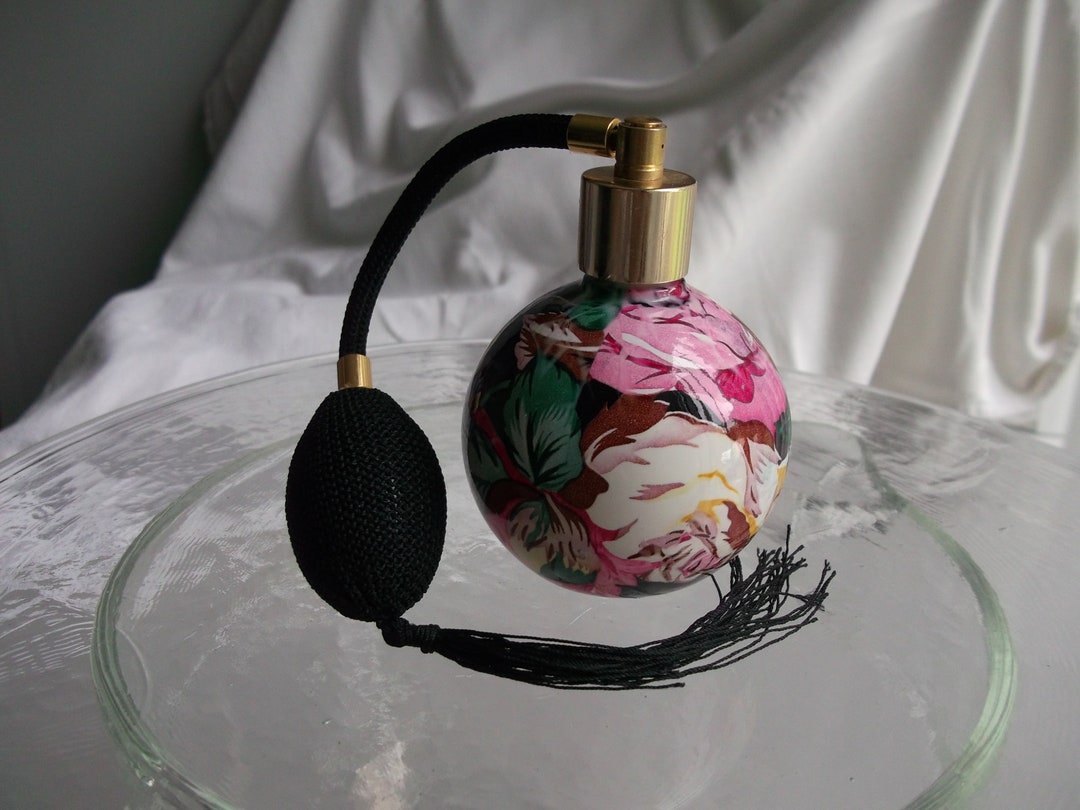 Floral Ball Perfume Atomizer Bottle - Etsy
