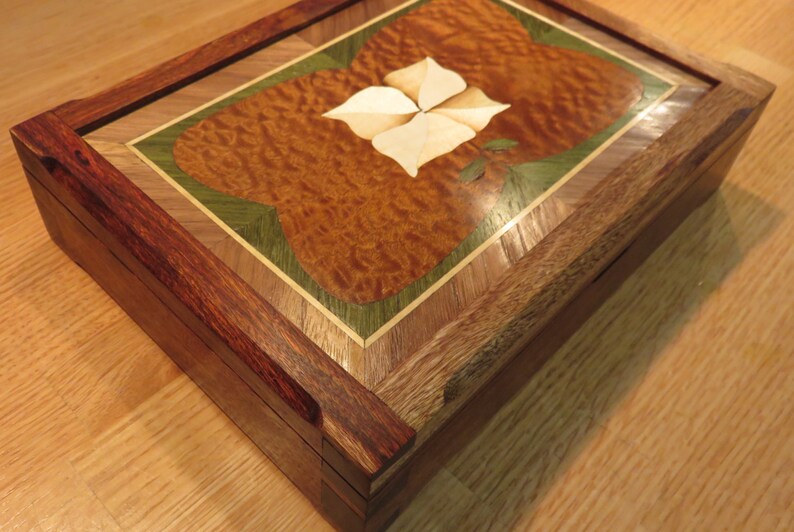 Flower Marquetry Box - Etsy