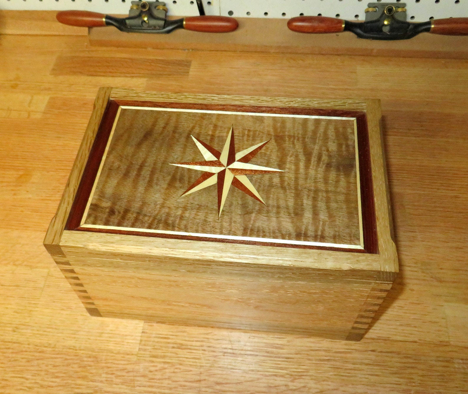 Compass Rose Marquetry Box - Etsy
