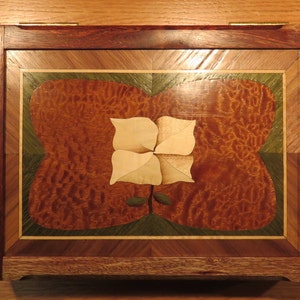 Flower Marquetry Box - Etsy