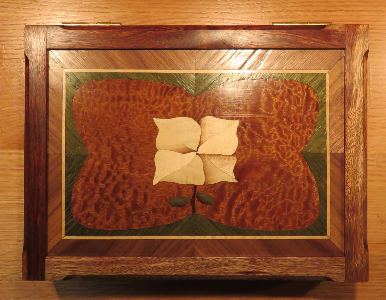 Flower Marquetry Box - Etsy