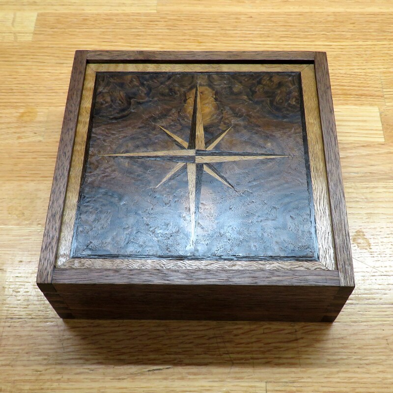 Compass Rose Inlay - Etsy