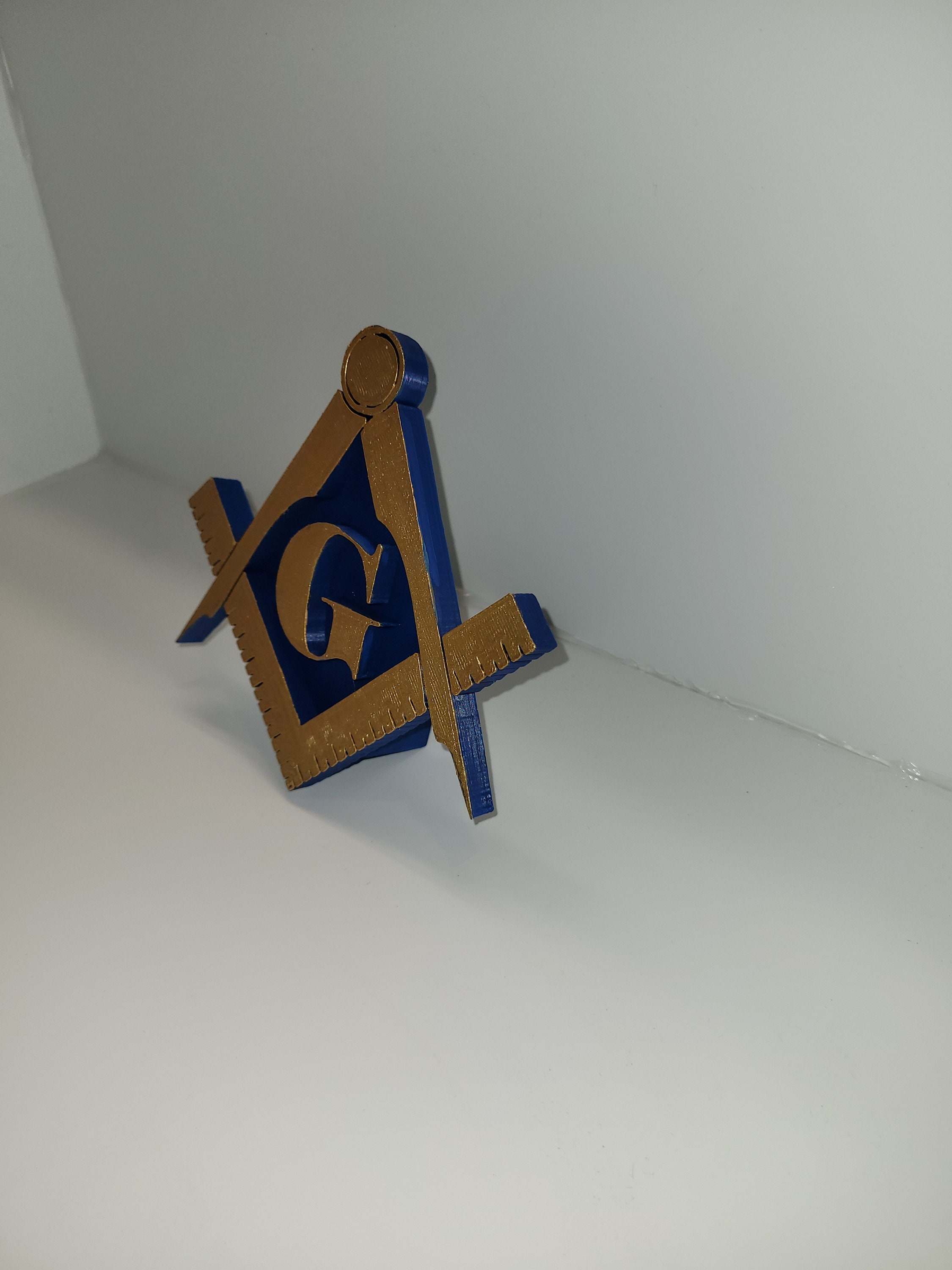 Masonic Square and Compasses Blue Lodge Desktop Plaque - Etsy