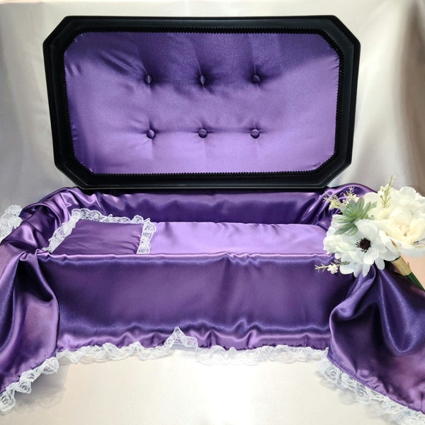 Purple Casket - Etsy