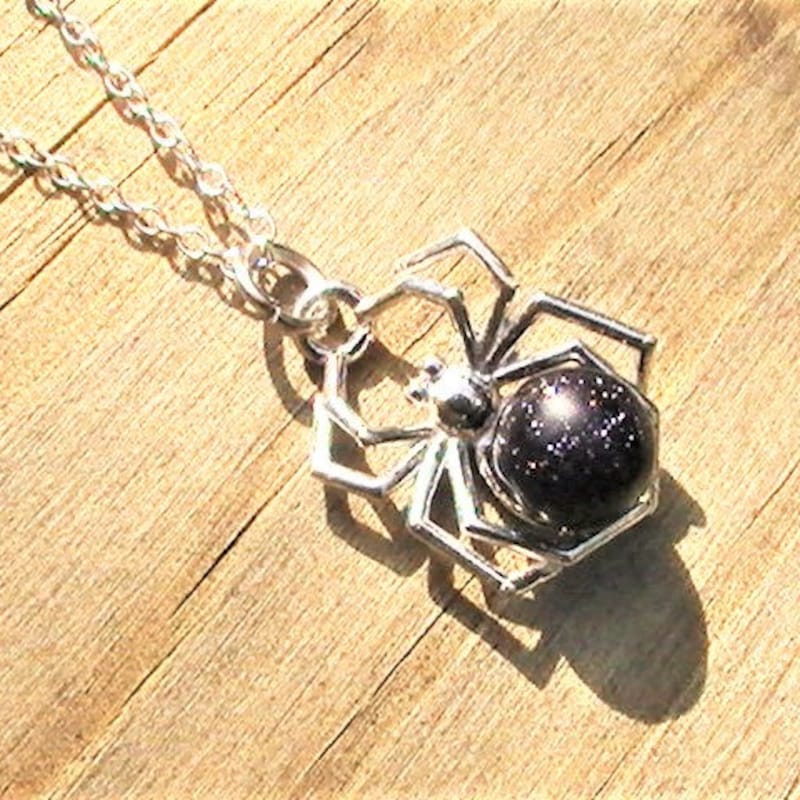 Spider Necklace - Etsy