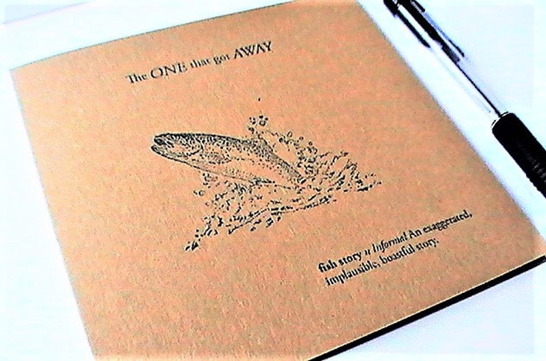 Handmade Greeting Card, Fishing Card, Gift for Fishermen, Funny Card ...