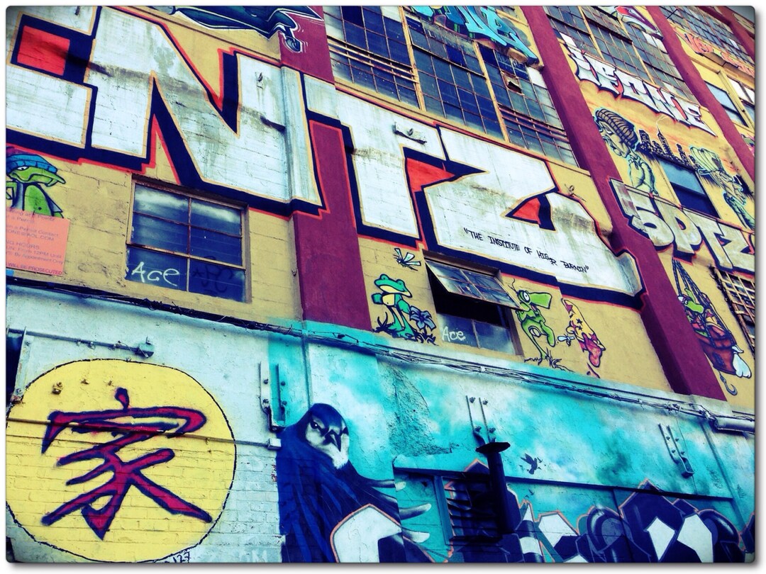 Queens 5 Points 5 Ptz Graffiti Photography Five Points - Etsy