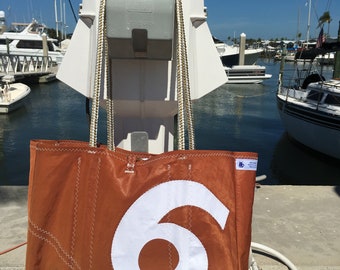 SailAgainBags handmade sea bag with Fishing Boat Recycled | Etsy