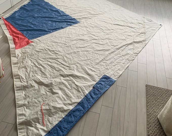 Recycled Sail Cloth Beach Blanket and Stuff Sack. - Etsy