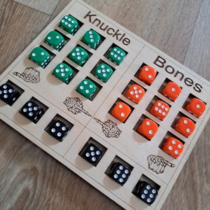 Knuckle Bones Game (digital Files) - Etsy