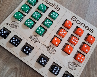 Knuckle Bones Game Set - Etsy