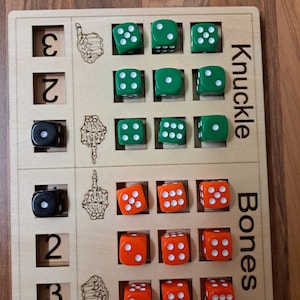 Knuckle Bones Game (digital Files) - Etsy