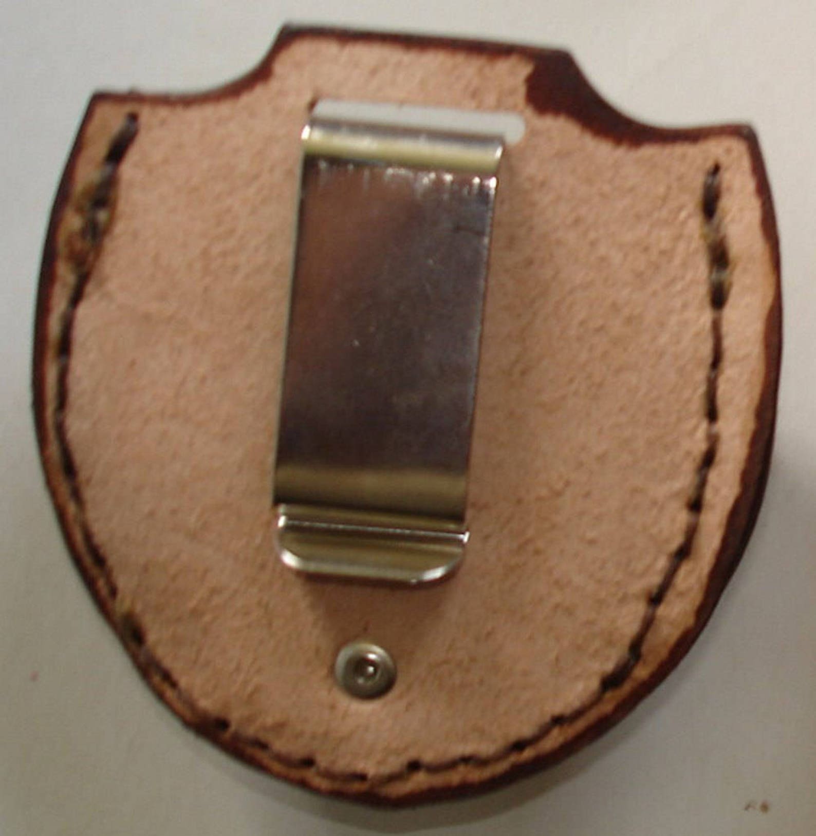 Snuff Can Holder, Leather W/holster Clip - Etsy