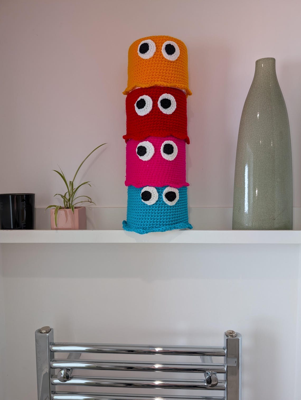 Crochet PDF Pattern - PAC MAN Toilet Roll Cover - Etsy