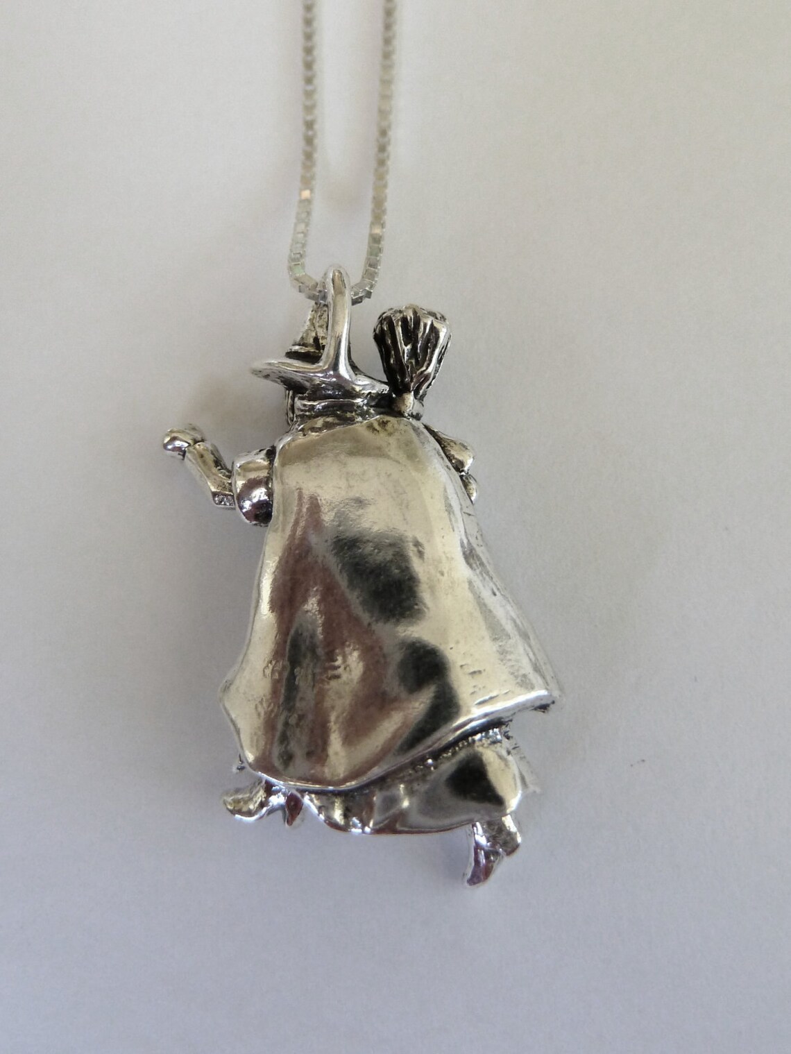 Sterling Silver Witch Necklace~ Witch Pendant~ Moveable Wizard of Oz ...