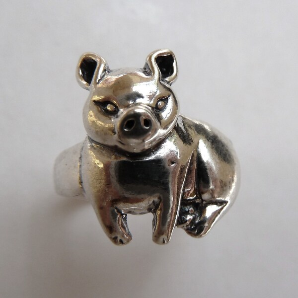 Pig Ring - Etsy