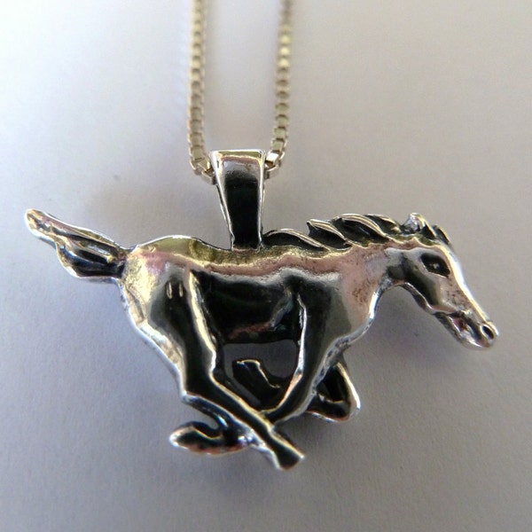 Mustang Necklace - Etsy