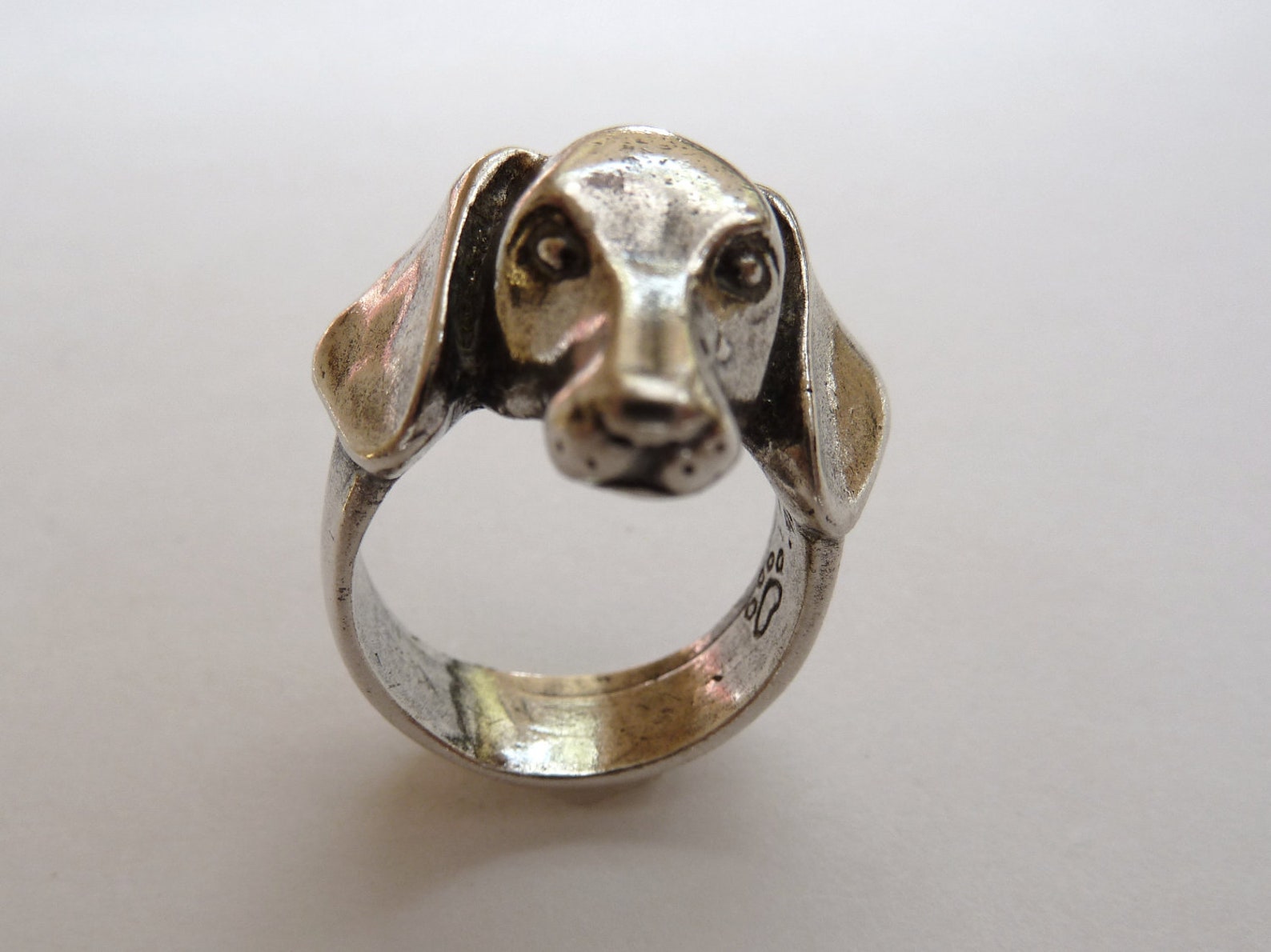 Dachshund Head Ring-dog Jewelry-dog Ring-canine Jewelry-dog Lover ...