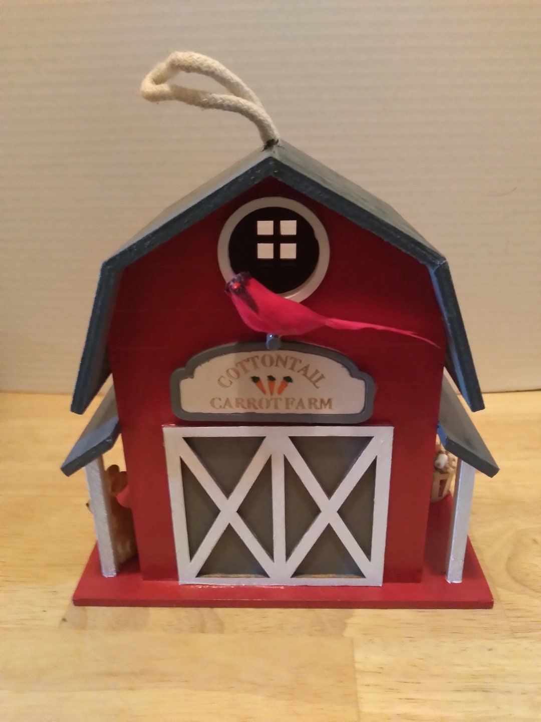 Red Barn, Carrot Farm, Vegetable Farm, Hanging Barn - Etsy