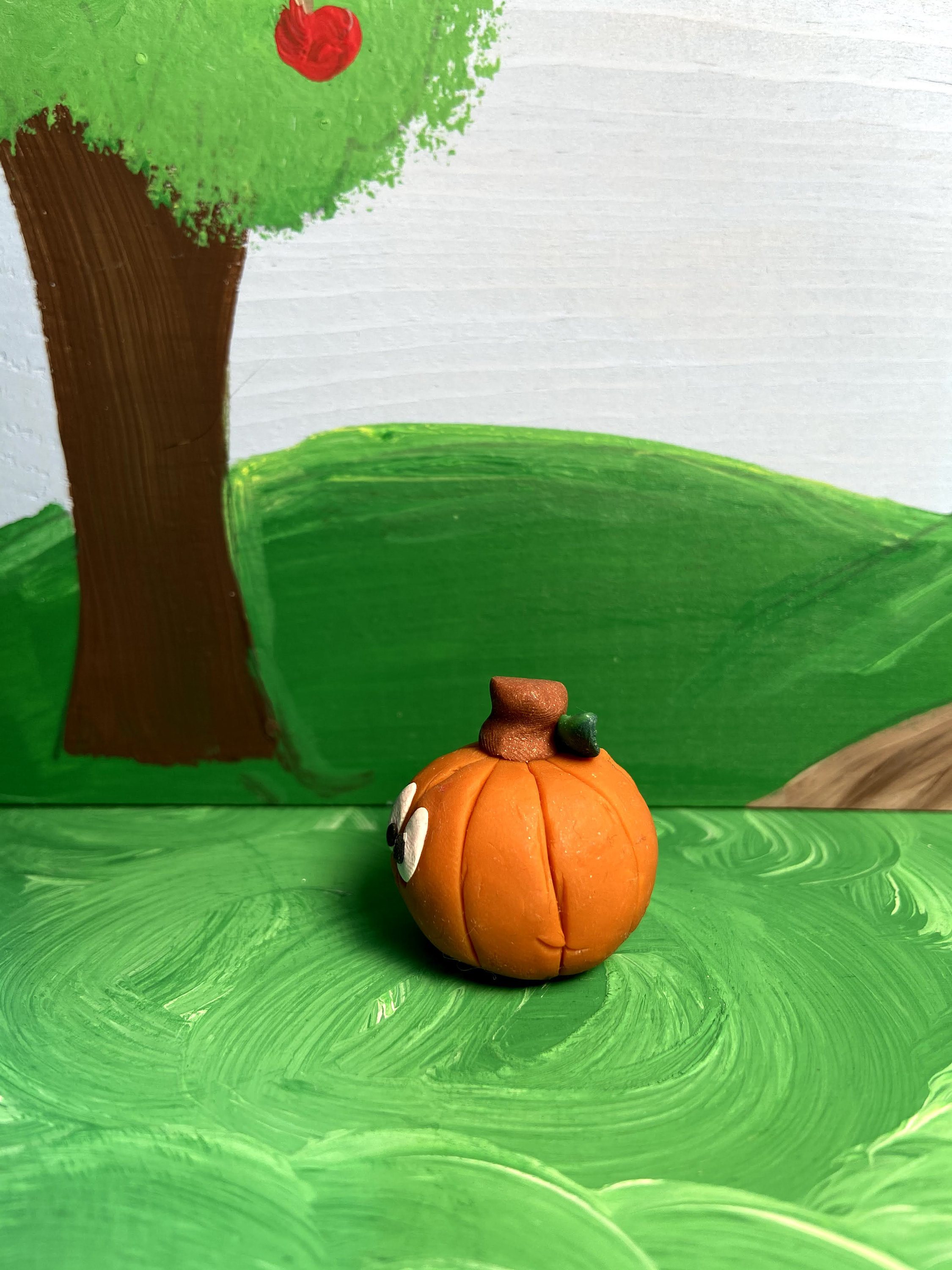 Pascal the Pumpkin Figura de arcilla - Etsy México