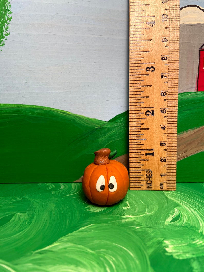 Pascal the Pumpkin Figura de arcilla - Etsy México