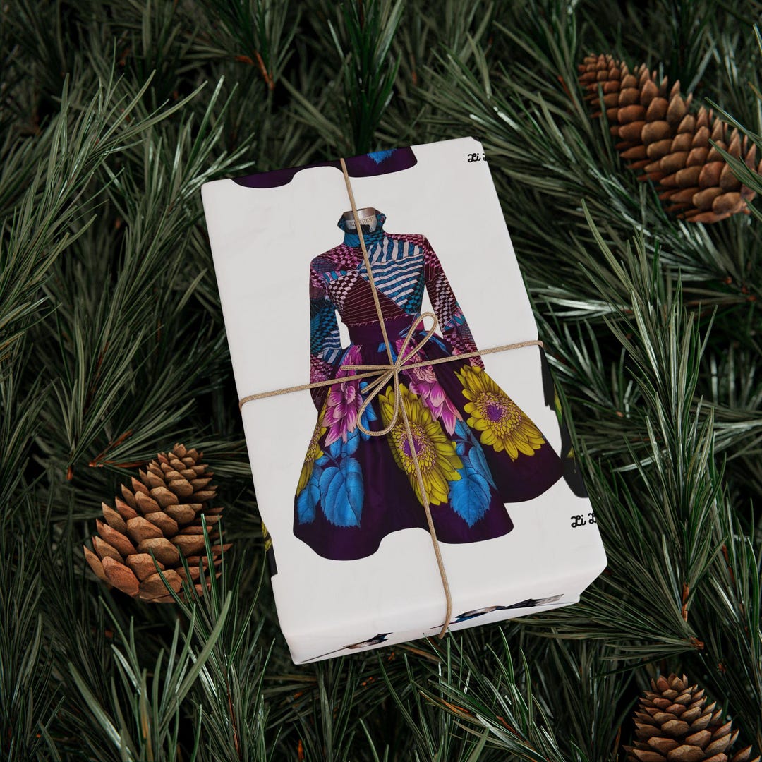 Artistic Wrapping Paper for Gifts, Colorful Gift Wrap for Birthdays ...