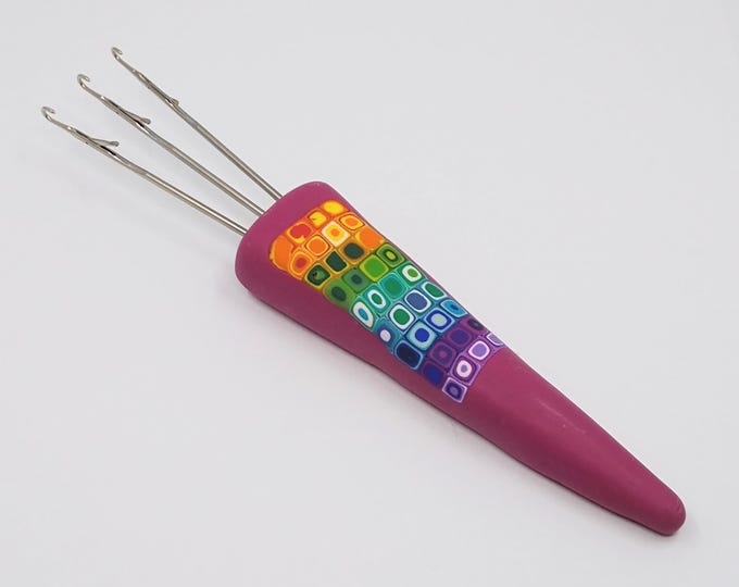 Magenta Cord-i-flix, I-cord Making Tool, in Polymer Clay Featuring Art ...