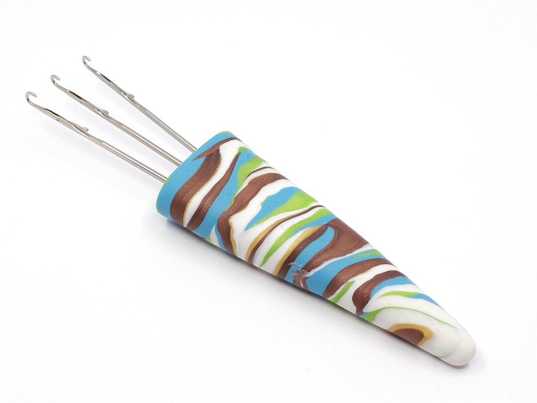 1 (M) Swirl Pattern Cord-i-flix, I-cord Making Tool, in Blue/green/gold ...