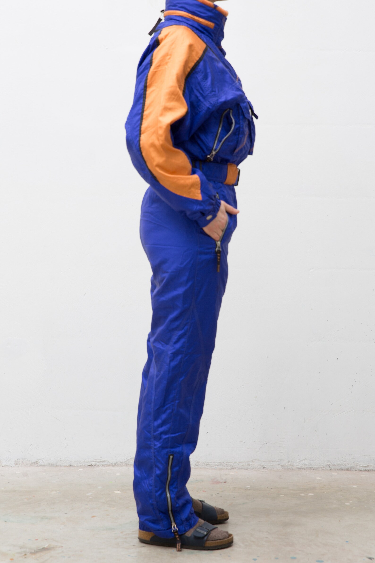 Vintage Blue Ski Wear Onepiece Snow Suit Size 38 UK 10 - Etsy