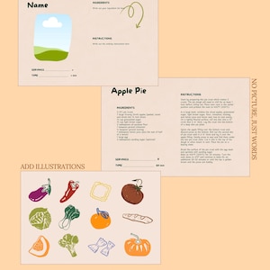 Editable Thanksgiving Recipe Book | Printable Recipe Card Pack ...